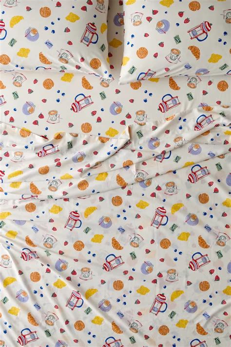 Breakfast Core Sheet Set Urban Outfitters