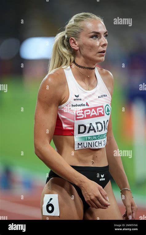 Ivona Dadic Participating In The 200 Meters Of The European Athletics Championships In Munich