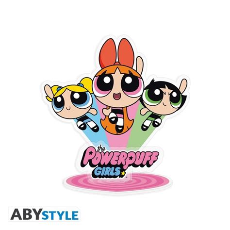 Powerpuff Girls Blossom Bubbles And Buttercup Acryl Figure 10 Cm