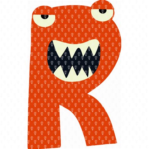 Monster Upper Case R Makers Gonna Learn