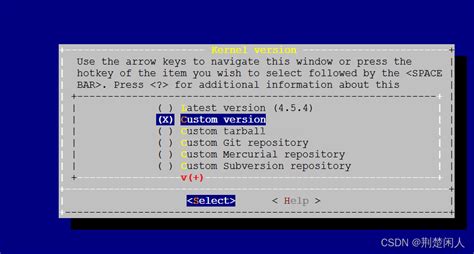 Buildroot构建指南——linux内核buildroot指定kernel分支 Csdn博客