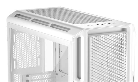 5000t Mid Tower High Performance Pc Case White