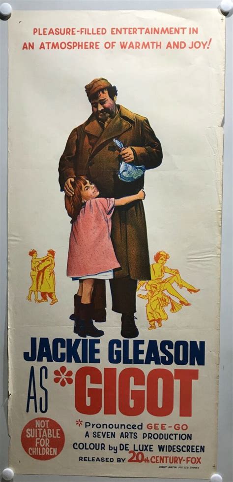 Original Daybill Movie Poster Gigot 1962 Original Daybill Movie