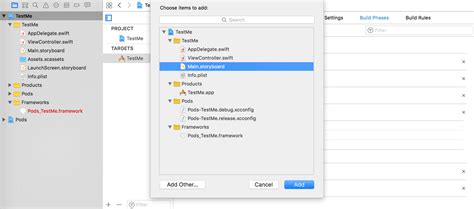 Ios Xcode Says That File Doesnt Exist Stack Overflow