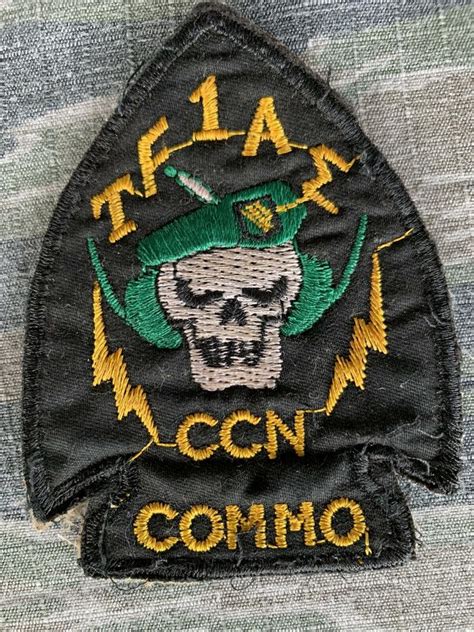 Original Vietnam War Special Forces Macv Sog Recon Ccn Tf1ae Commo