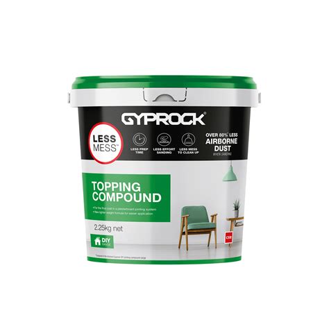 Gyprock Less Mess Topping Compound Csr