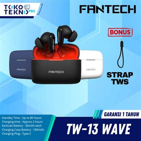 Promo Fantech Tw13 Tw 13 Wave 13 True Wireless Earphone Bluetooth