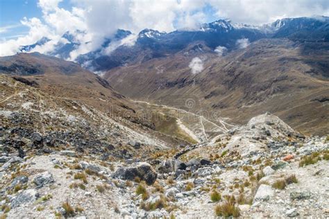 Landscape Of Zongo Pass Stock Image Image Of Climbing 131848263