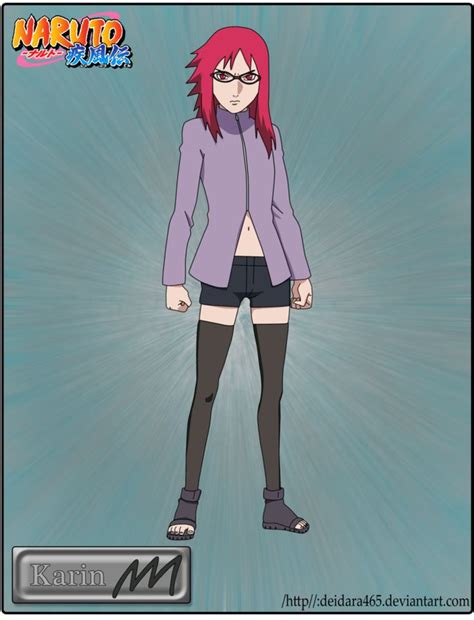 Karin By Deidara465 Naruto Characters Sakura Anime Naruto