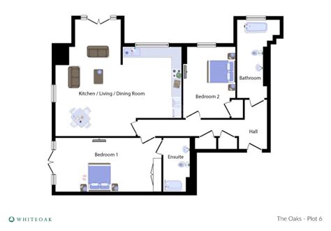 Plot 6 Floor Plan White Oak Developments