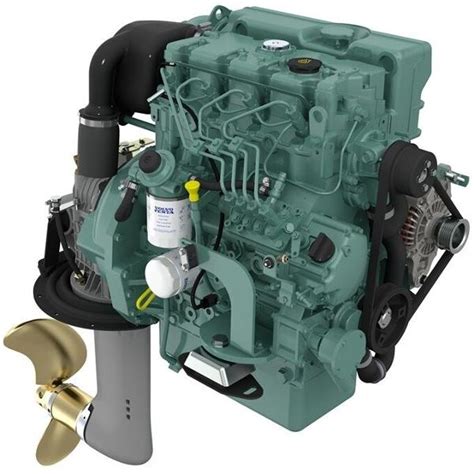New 2025 Volvo Penta New Volvo Penta D2 50 51hp Marine Diesel Engine