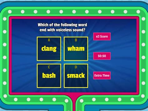 Phonetics Gameshow Quiz