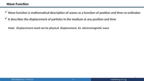 Waves Engineering Physics Module One Ppsx