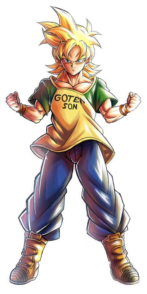 Super Saiyan Teen Goten Custom Legend Render By Princeofdbzgames On