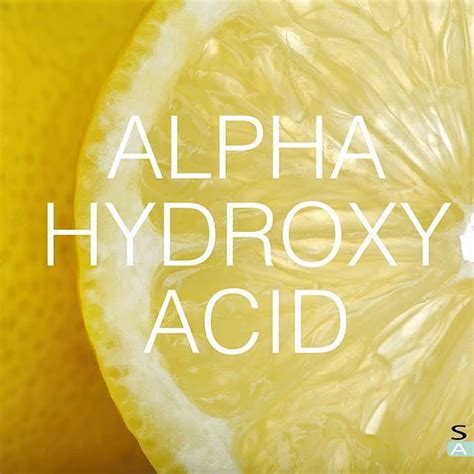 Alpha Hydroxy Acid Refining Your Skin