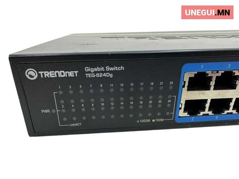 Trendnet Teg S24dg 24 Port Gigabit Greennet Switch 300000 ₮ №8083895