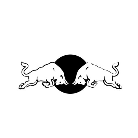 Red Bull Logo Black And White