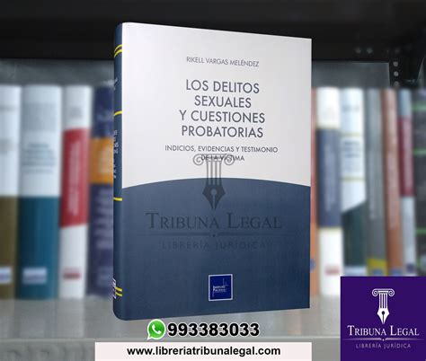 Los Delitos Sexuales Y Cuestiones Librería Tribuna Legal Facebook