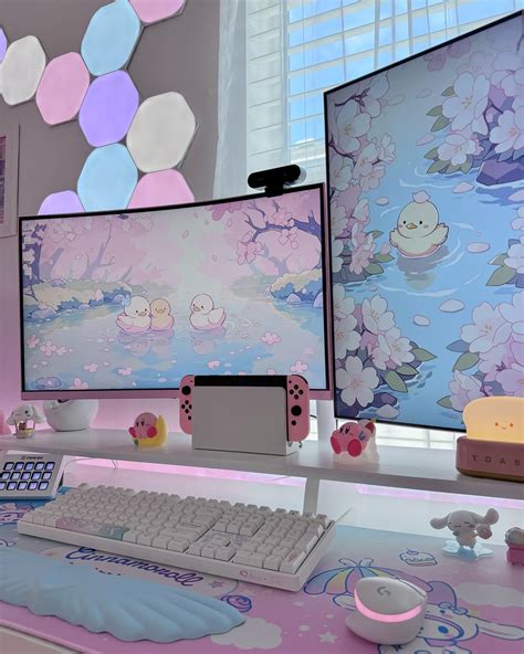 Pink Gaming Setup