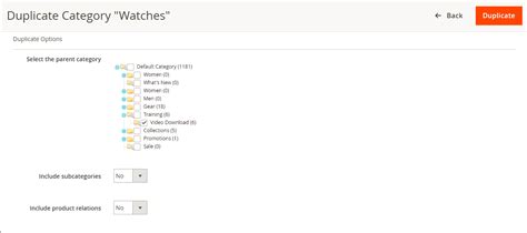 magento 2 duplicate copy categories extension ulmod