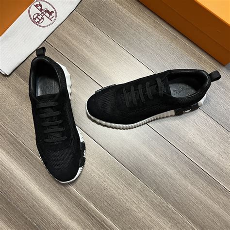 Hermes Bouncing Sneakers Black For Men Temafes