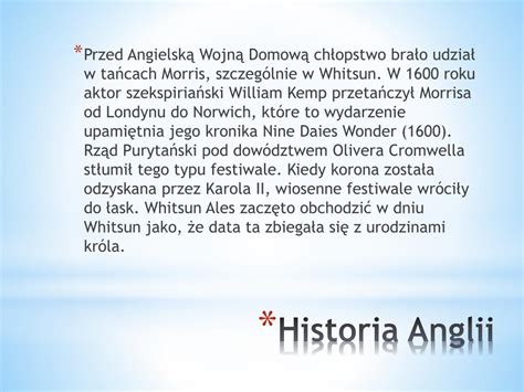Ppt Taniec Morris Powerpoint Presentation Free Download Id5282015