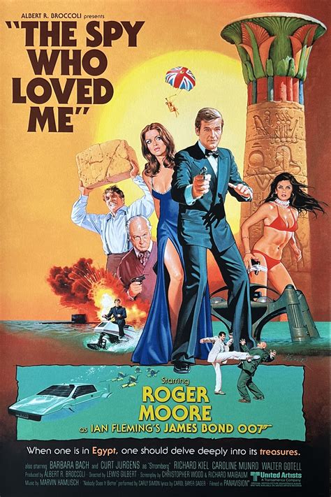 James Bond The Spy Who Loved Me Alternative Movie Poster