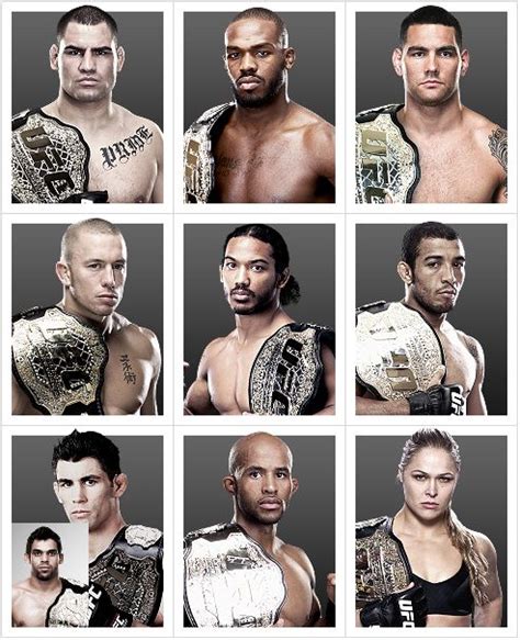 Ufc 3 Roster And Ratings Light Heavyweight Heavyweight