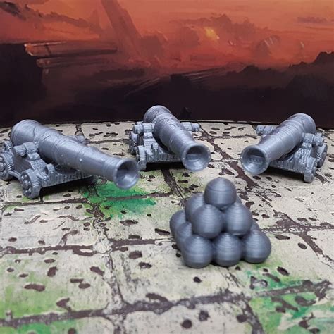 Miniature Cannons For Model Ships Etsy