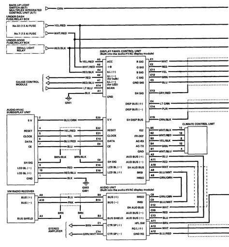 Wiring Diagram For 2003 Honda Pilot Radio