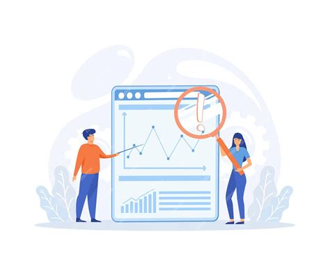 Premium Vector Big Data And Cloud Computing Business Characters Using Remote Servers