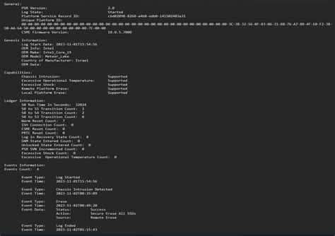 platform service record introduction