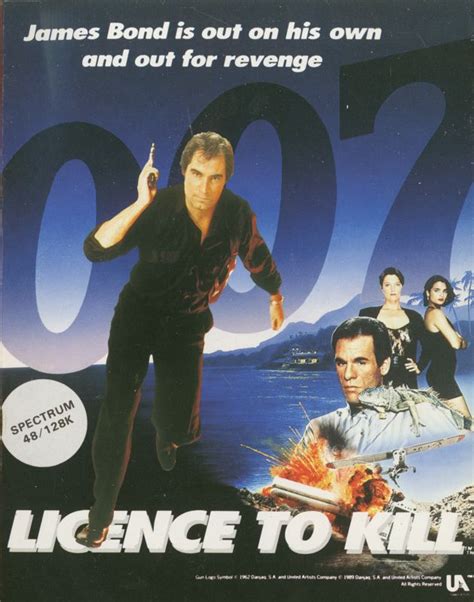 007 Licence To Kill 1989 Box Cover Art Mobygames