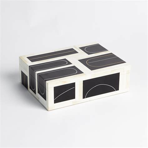 Brass Loop Box Large Gramercy Home Design