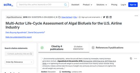 Multi Actor Life Cycle Assessment Of Algal Biofuels For The Us