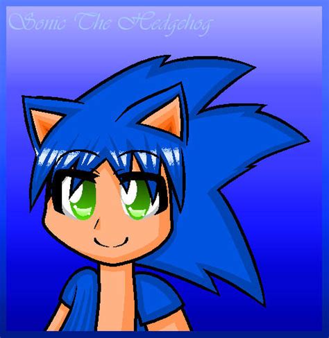 Sonic The Hedgehog Human Form By Lesley The Devil On Deviantart