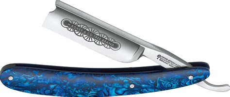 Böker Rasiermesser Blue Shell 7 8