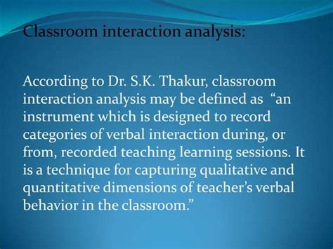 Flanders Interaction Analysis Pptx
