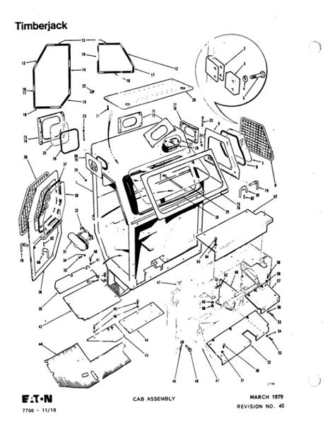 Timberjack 30fb 30har Rw30 Tj30 Harvester Parts Catalog Manual