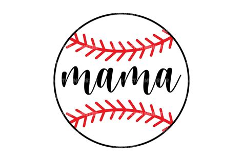 Baseball Mama Graphic By Svgvectormonster · Creative Fabrica
