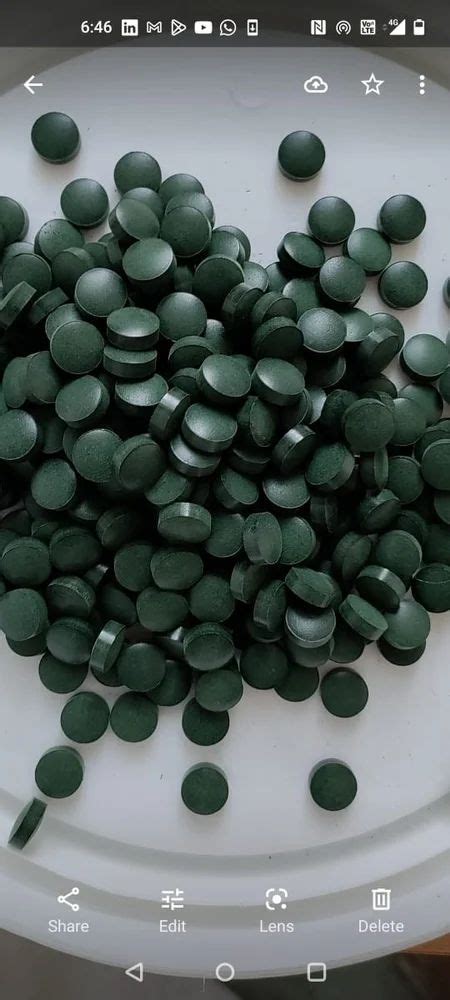 Herbal Spirulina Tablet 30 Tablets At ₹ 1000kg In Dera Bassi Id