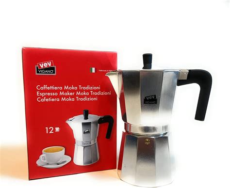 Vev Vigano Italian Coffee Maker Stovetop Espresso