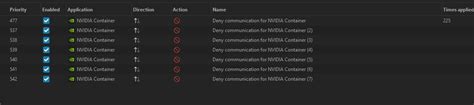 Eis Firewall Keeps Asking For Permission For Nvidia Display Container