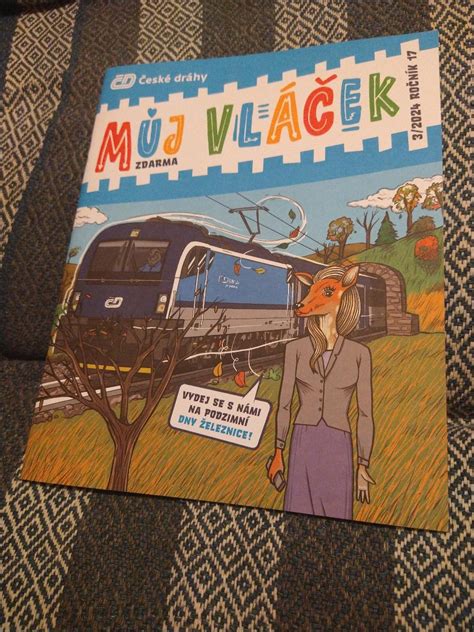 České Dráhy Můj Vláček 3 2024 Ročn 17 Papírový Model Lokomotiva Taurus Aukro