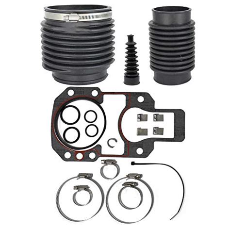 Transom Bellows Kit With U Joint Exhaust Shift Cable Bellows Gasket