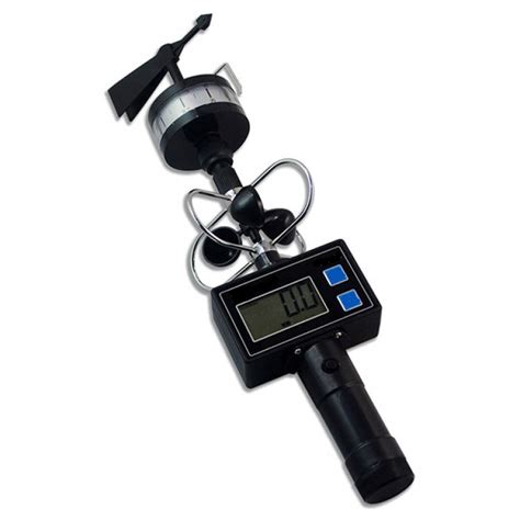 Portable Wind Speed Direction Vane Cup Anemometer Instrument Devices