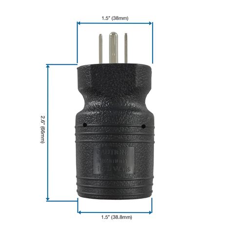 Conntek 30221 Bk And 30221 Yw 5 15p To L5 20r Plug Adapters