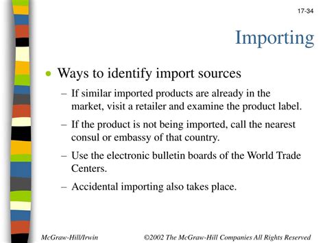 Ppt Chapter 17 Export And Import Practices Powerpoint Presentation