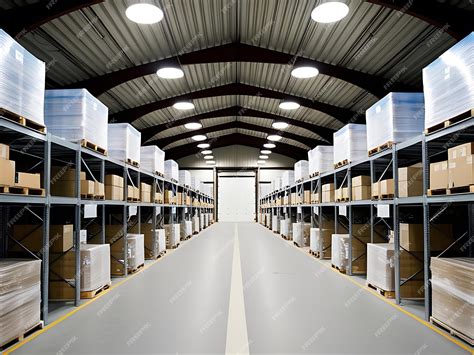 Modern Industrial Warehouse Interior Design With Storage Solutions