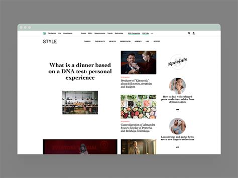 Media Platform Design By Violetta Postnova On Dribbble